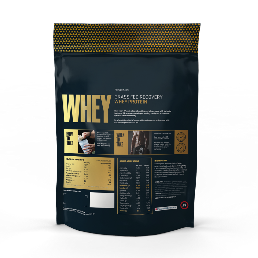 Grass Fed Whey Protein Powder