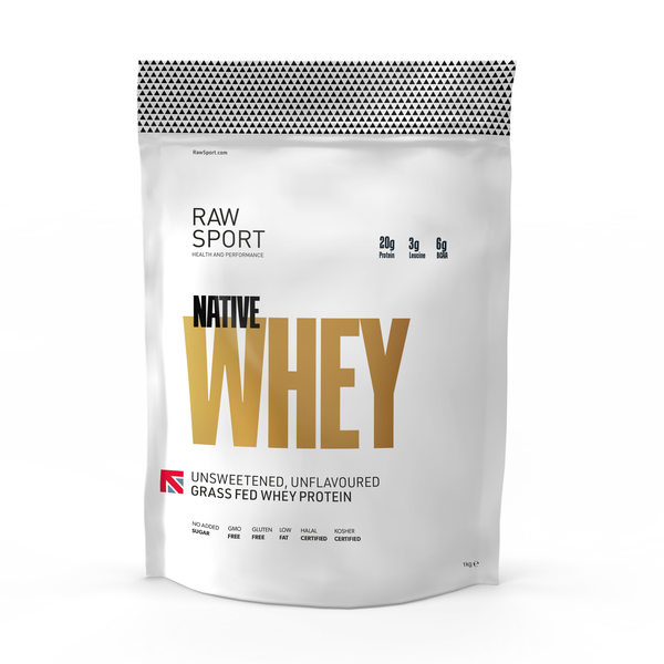 Native Whey - Unflavoured Grass Fed Protein | Raw Sport
